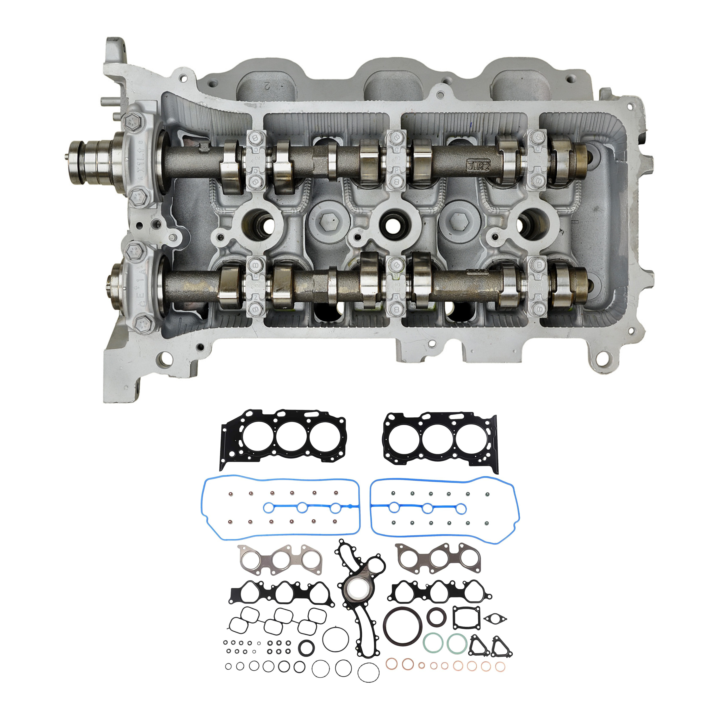 Remanufactured Pair Toyota V6 4.0L 1GRFE Cylinder Heads with Head ...