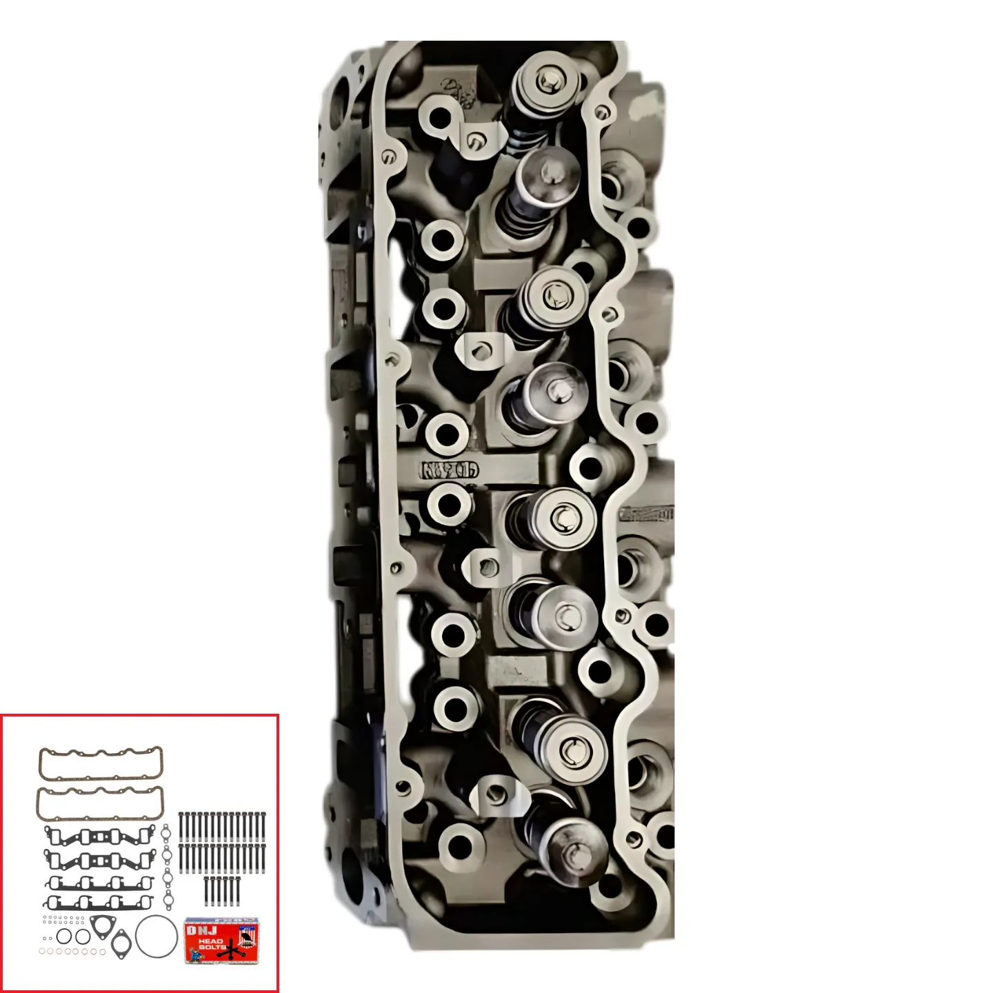 Brand New Pair 6.5 OHV GM Diesel Aftermarket Cylinder Heads (60° Angle ...