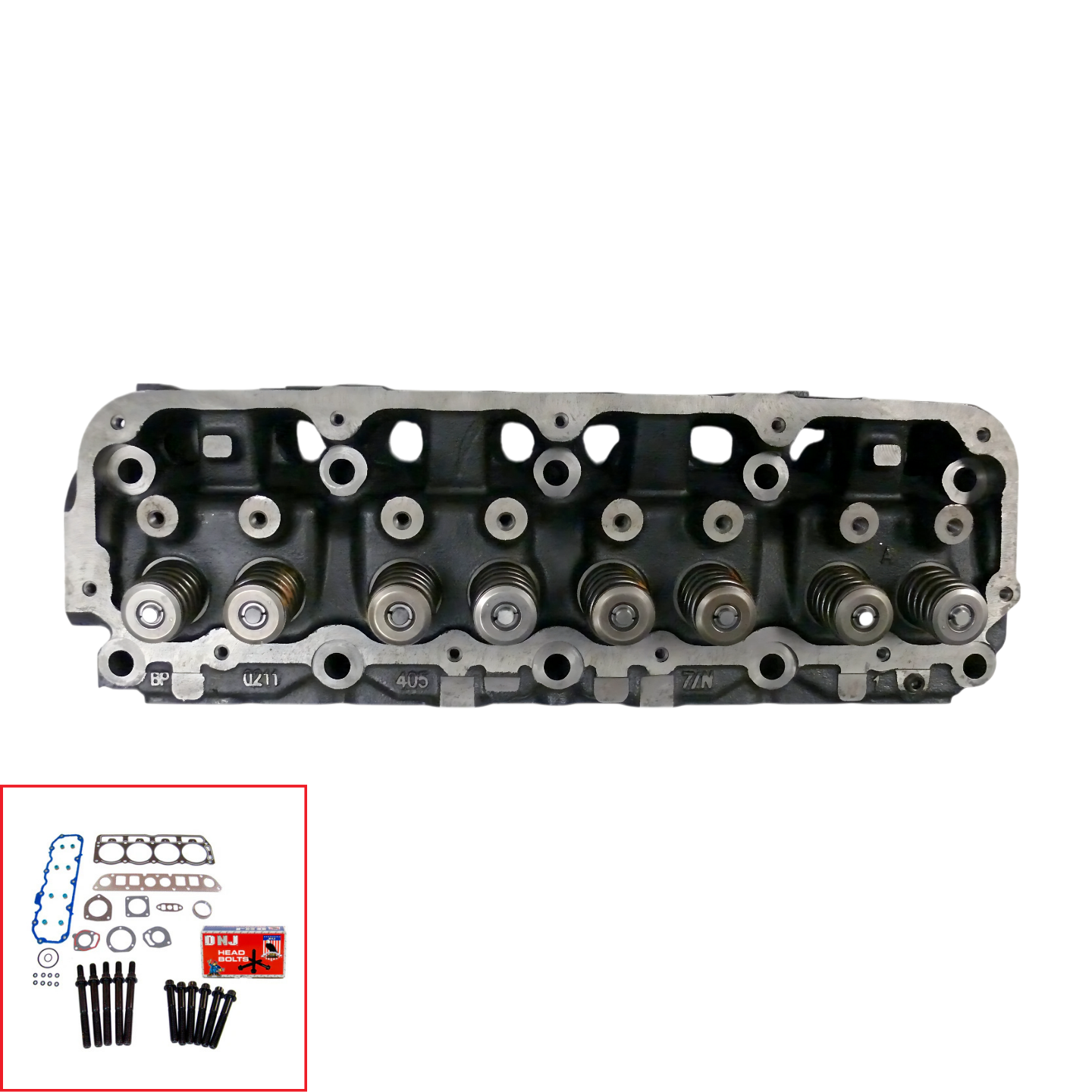 New Jeep Wrangler Cherokee 2.5L #117 Cast Iron OHV Cylinder Head 1986 ...