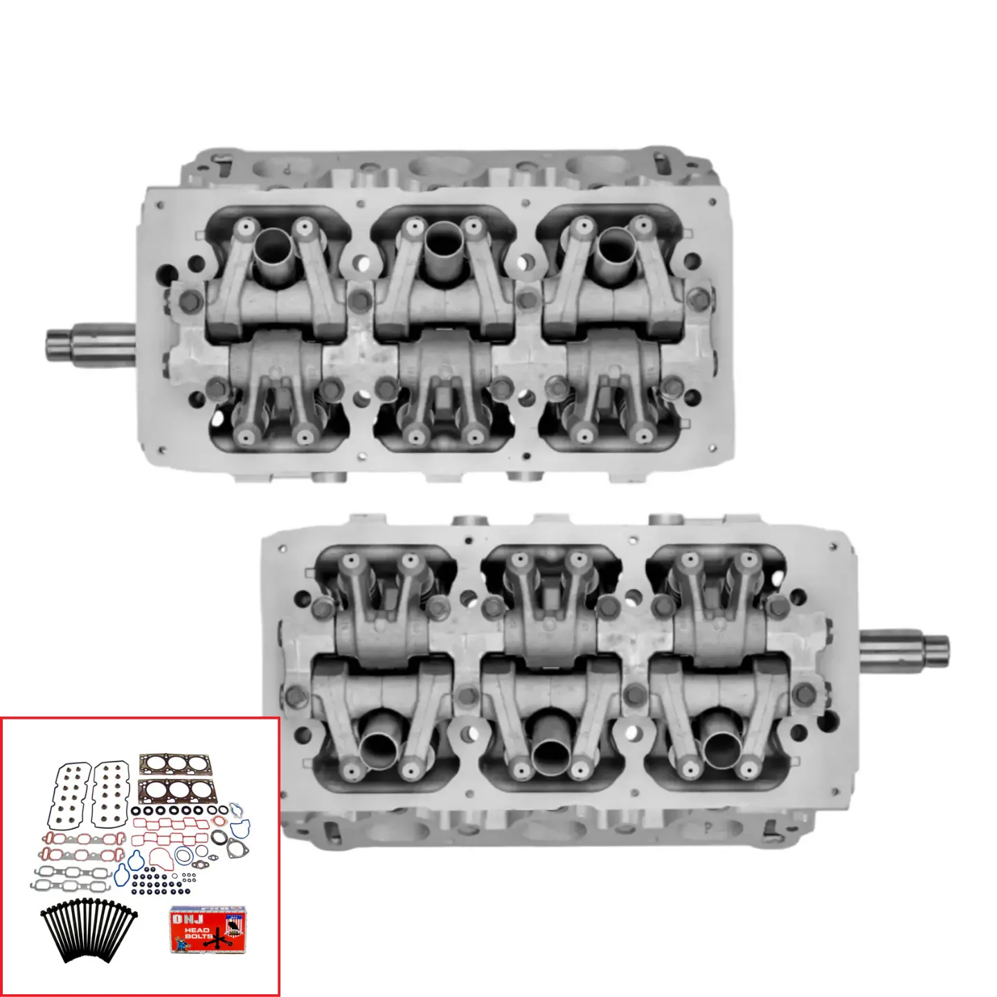 Remanufactured Chrysler 3.5L 4.0L #894 Pair Cylinder Heads W/ Head ...