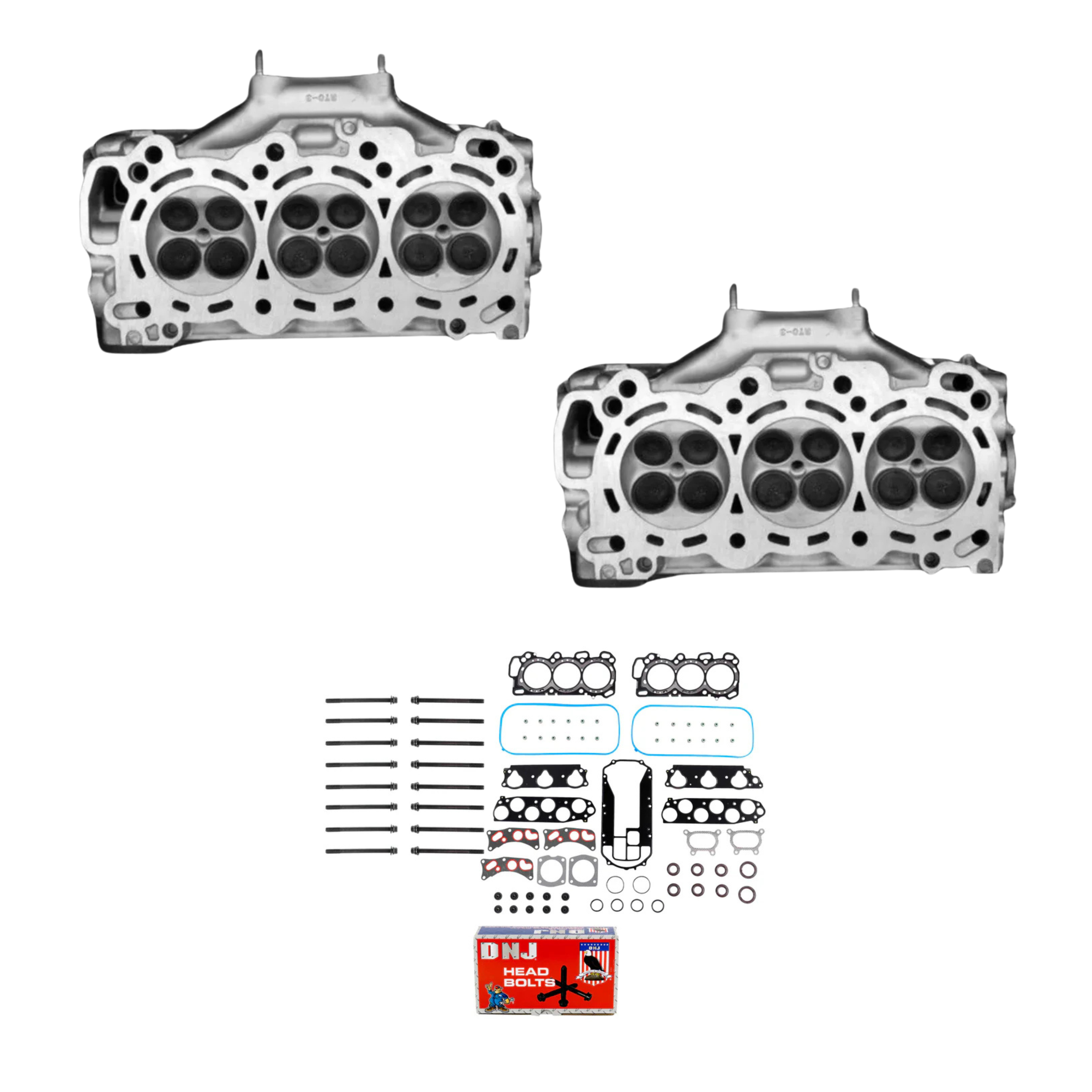 Honda J35 3.5L Pair Cylinder Heads - Remanufactured Casting # R70 ...