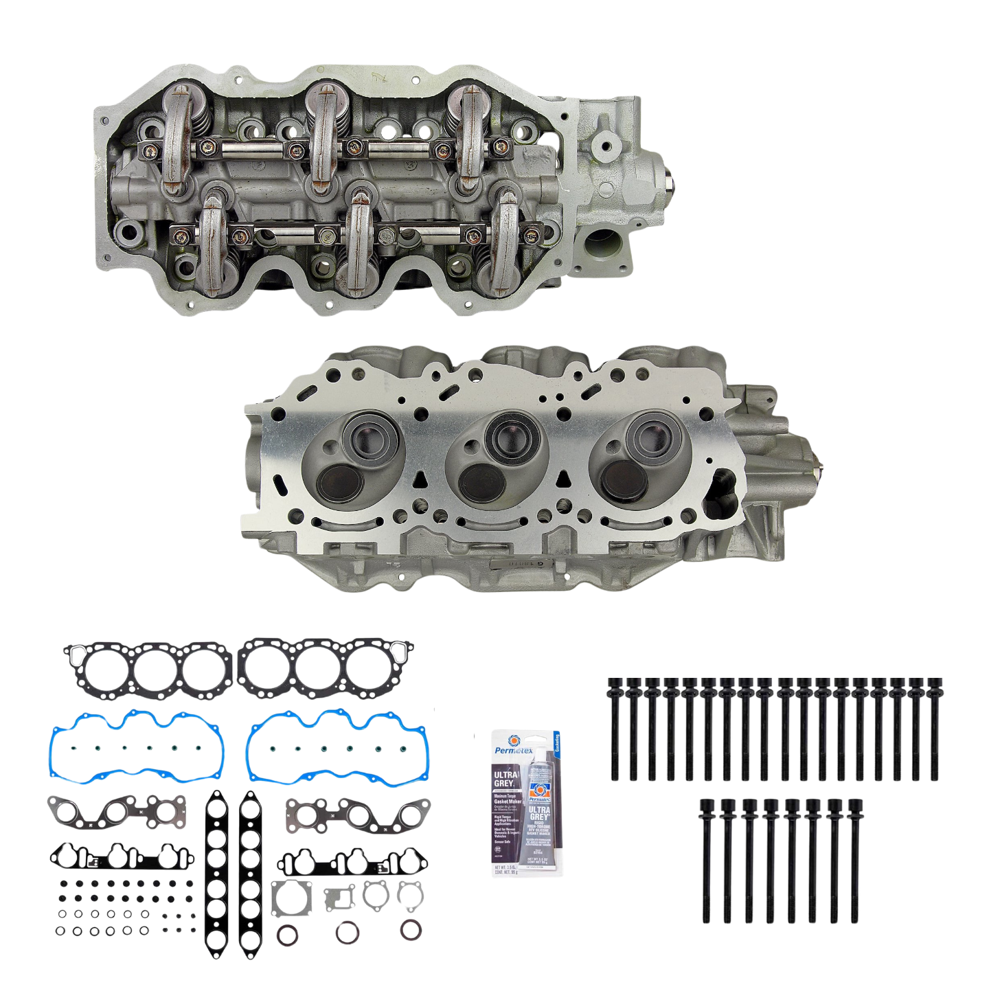 Remanufactured Nissan 3.3L V6 Frontier Quest Xterra Cylinder Heads Pair ...