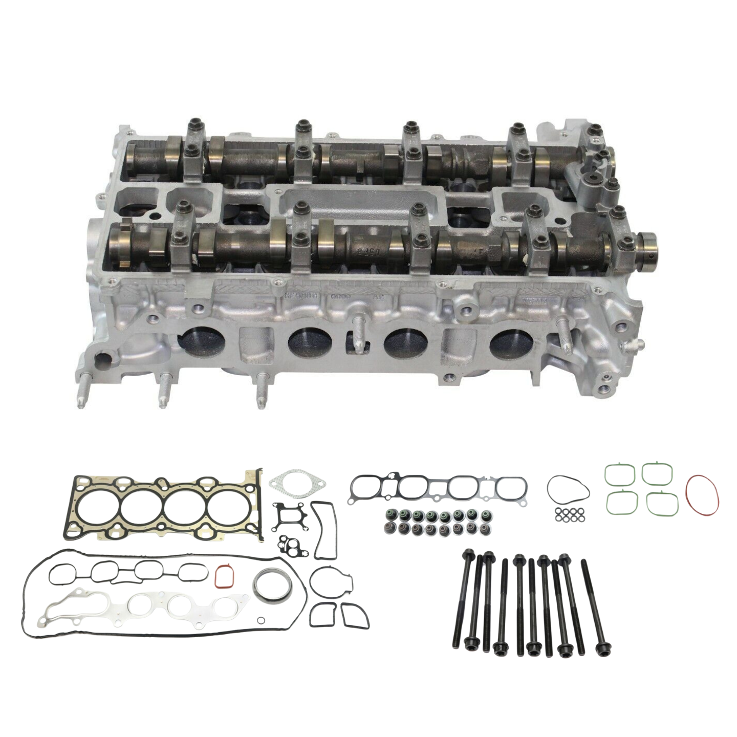 Remanufactured Ford Mazda 2.3L Cylinder Head Casting # 6M8G with Head ...