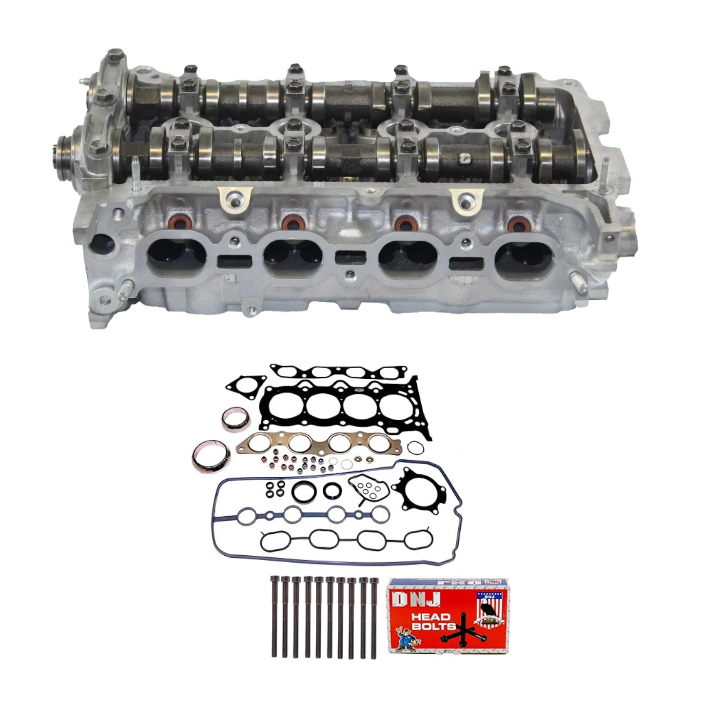 Remanufactured Toyota Prius Echo Yaris 1NZFE 1.5L Cylinder Head with ...